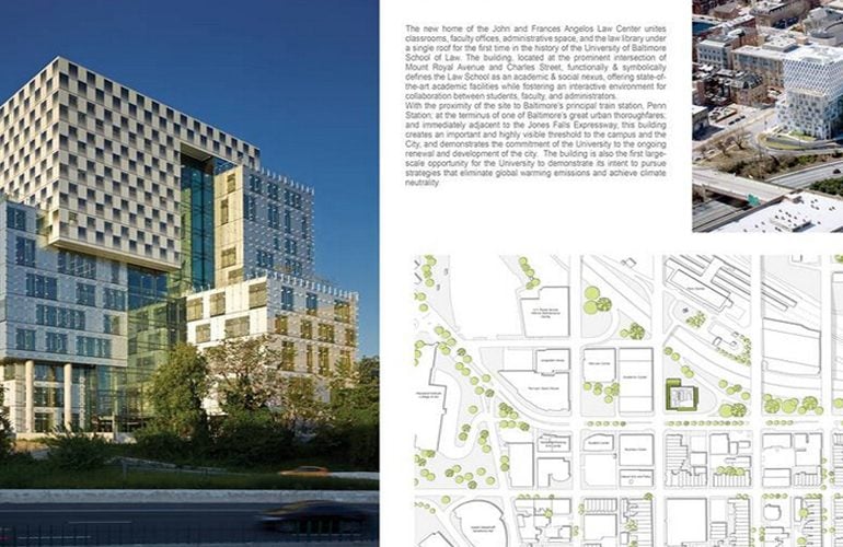 John and Frances Angelos Law Center at the University of Baltimore ...