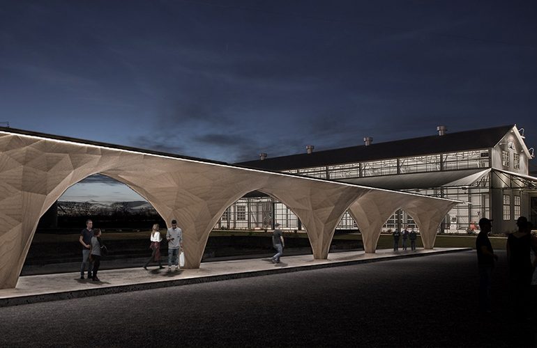 Mushroom Canopy Design by Alessandro Riello, PulellaRiello ...