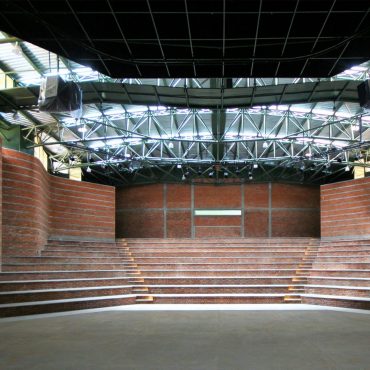 Auditorium in Agastya International Foundation By Mistry Architects ...