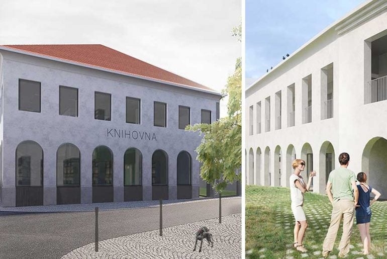 The Municipal Library In Ceska Lipa By H3T Architekti