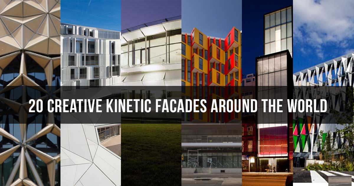 20 Creative Kinetic Facades Around the World - RTF | Rethinking The Future