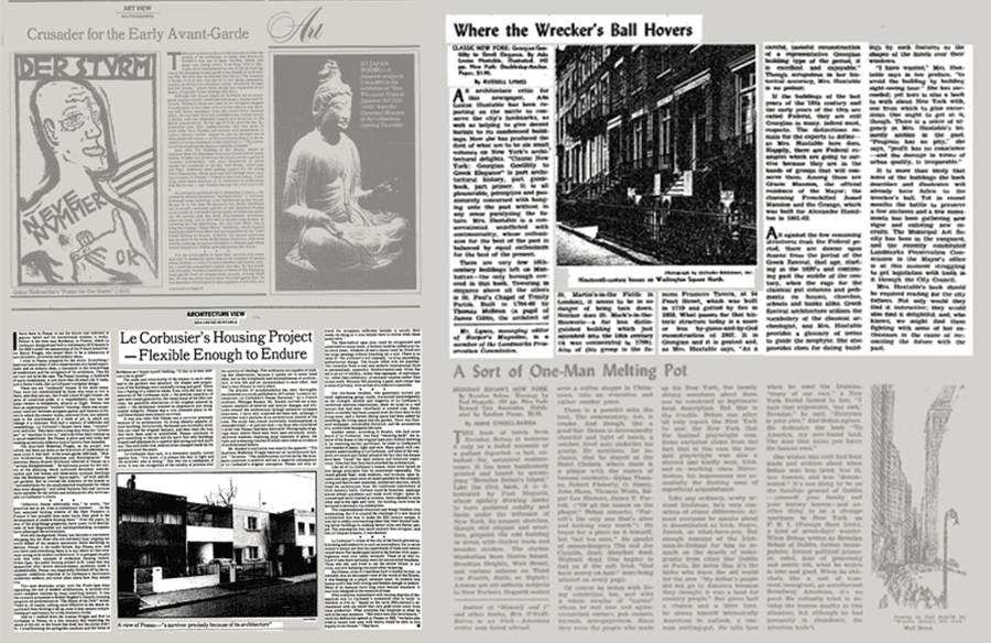 Ada Louise Huxtable- America's most influential Architectural Critic - RTF