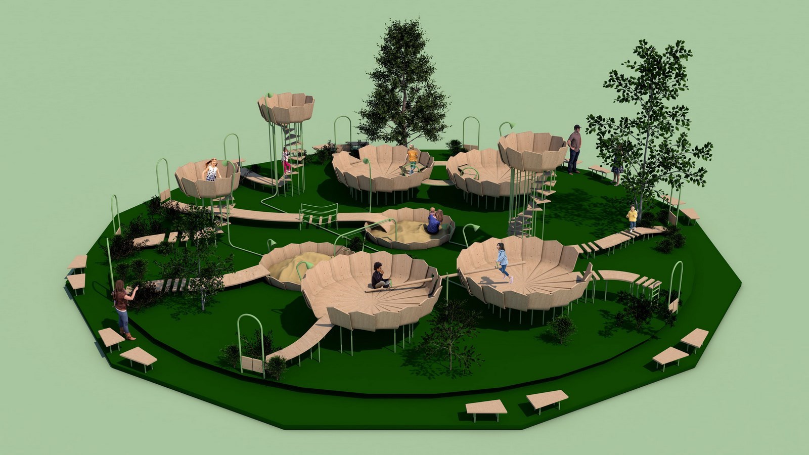 10 Innovative Conceptual Public Space Designs Post-Pandemic - RTF ...