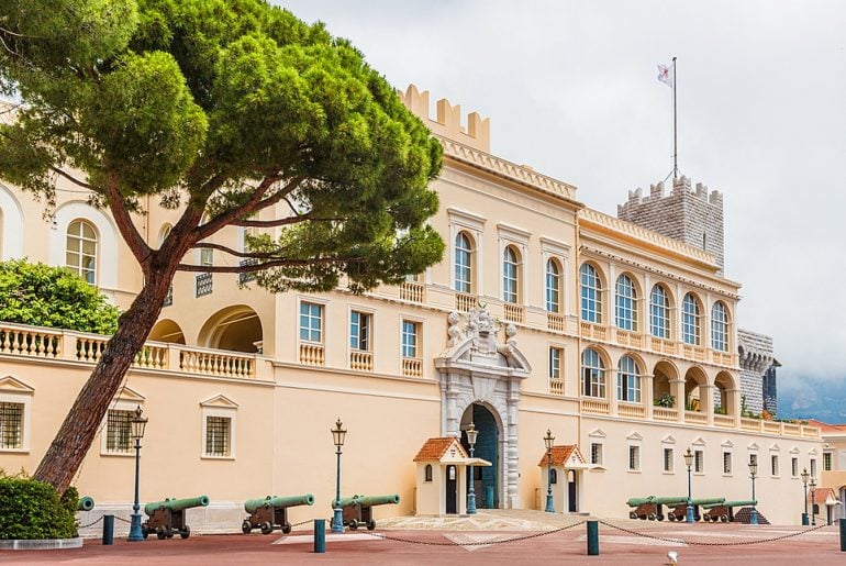 The Prince's Palace Monaco- The Monte-Carlo of Monaco