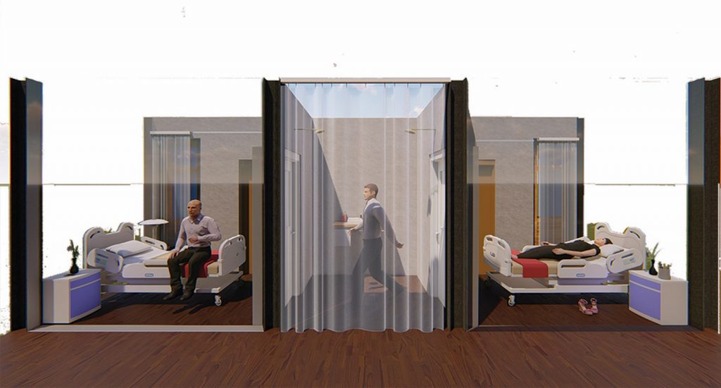 Quarantine facility for temporary healthcare By Janhavi Joshi, Shivani ...