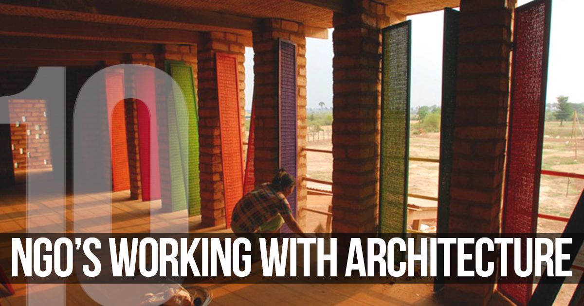 10 NGO's working with architecture architects - RTF | Rethinking The Future