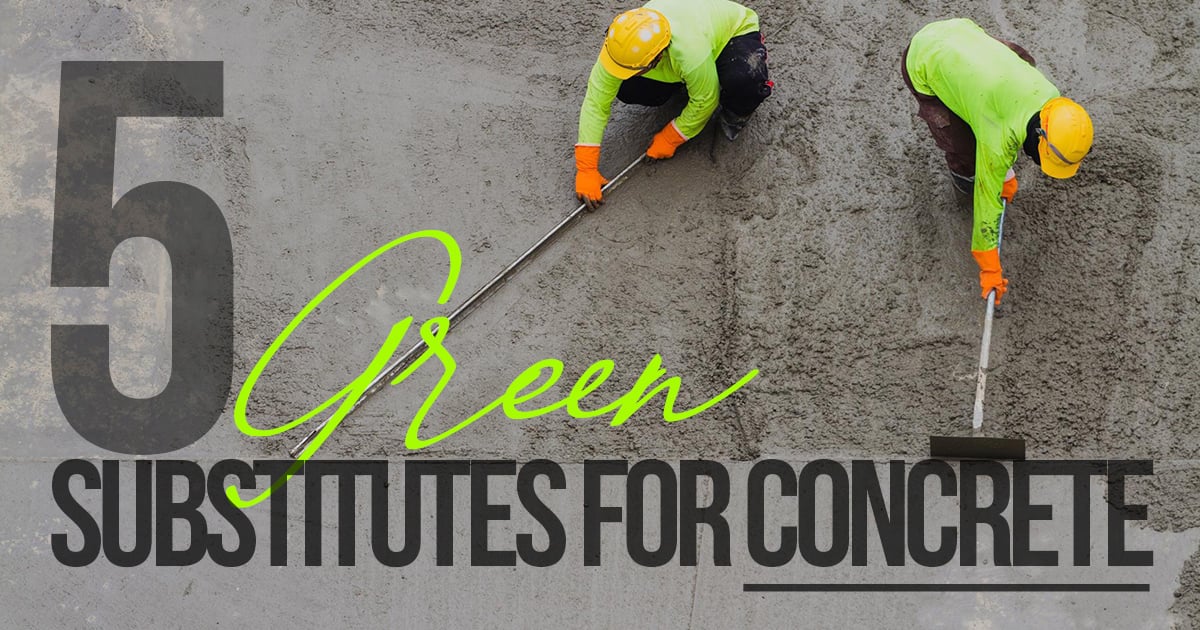 5 Green substitutes for concrete - RTF | Rethinking The Future