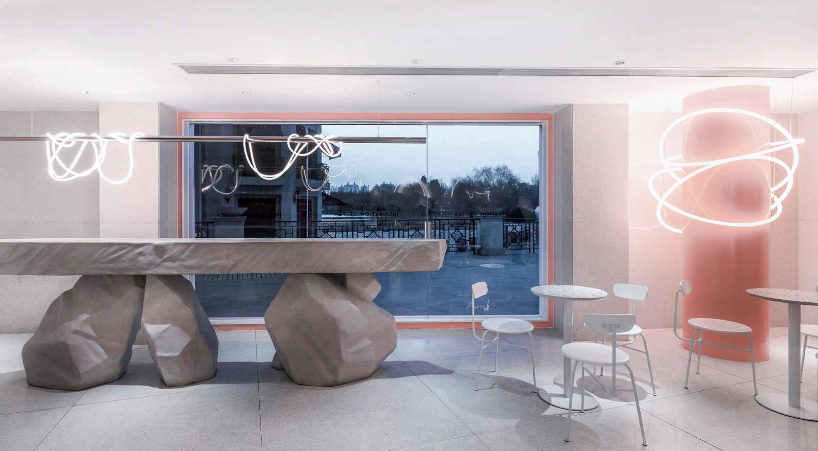 HEYTEA PINK at Beijing Solana Lifestyle Shopping Park by MOC DESIGN ...