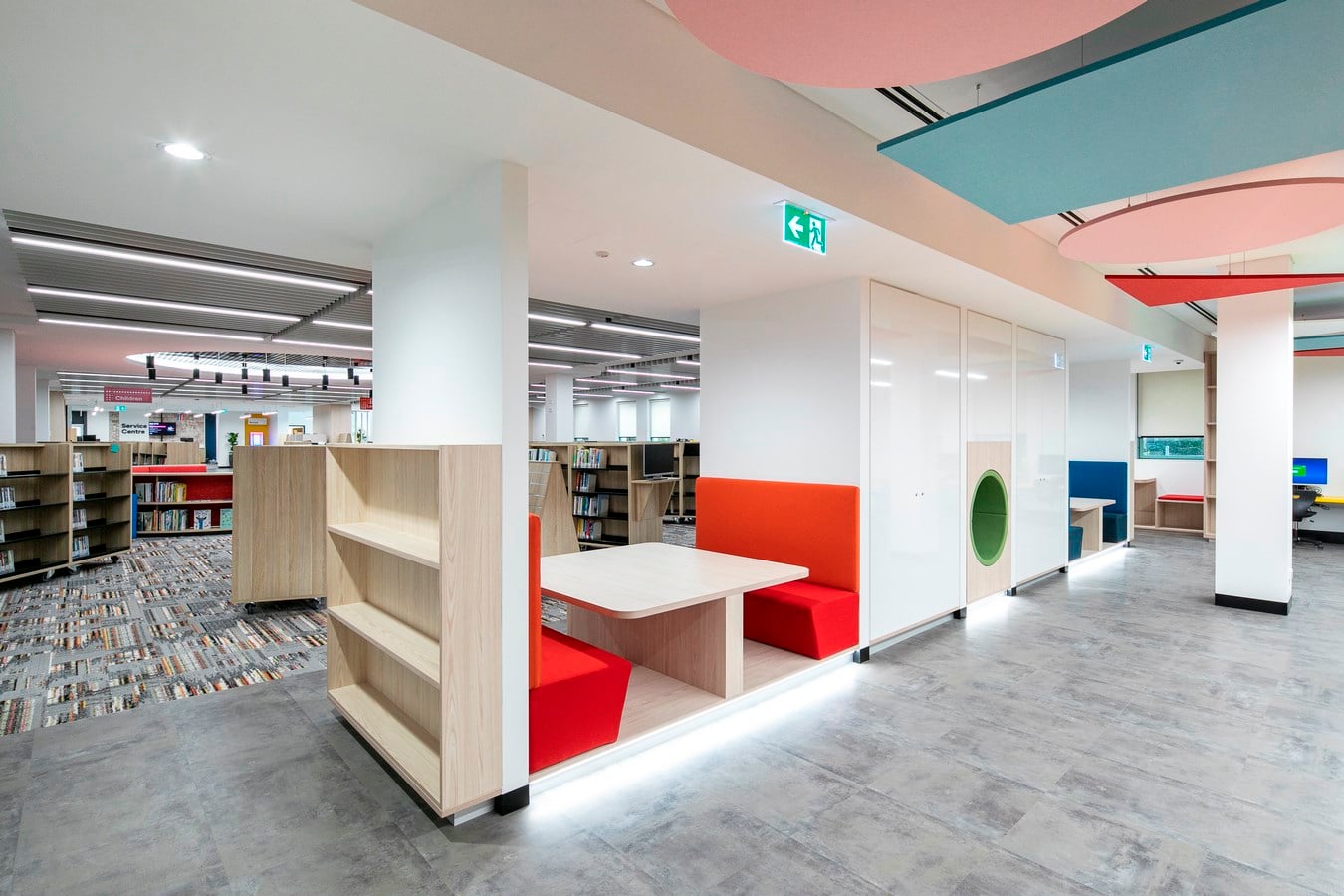 Burwood Council Community Hub, Library and Workplace by DesignInc