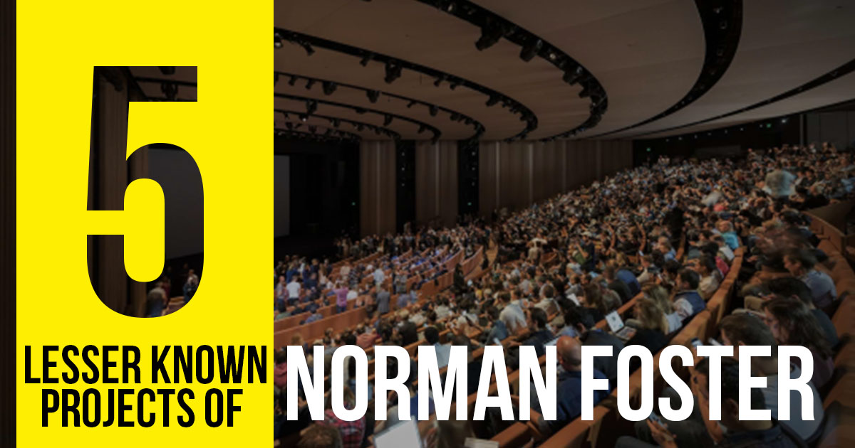 5 Lesser known projects of Norman Foster - RTF | Rethinking The Future