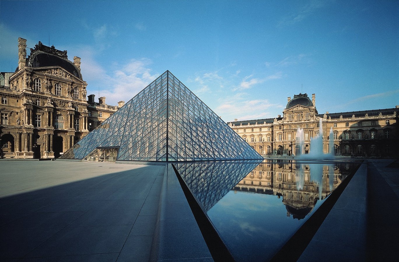 Louvre Museum Pyramid Paris