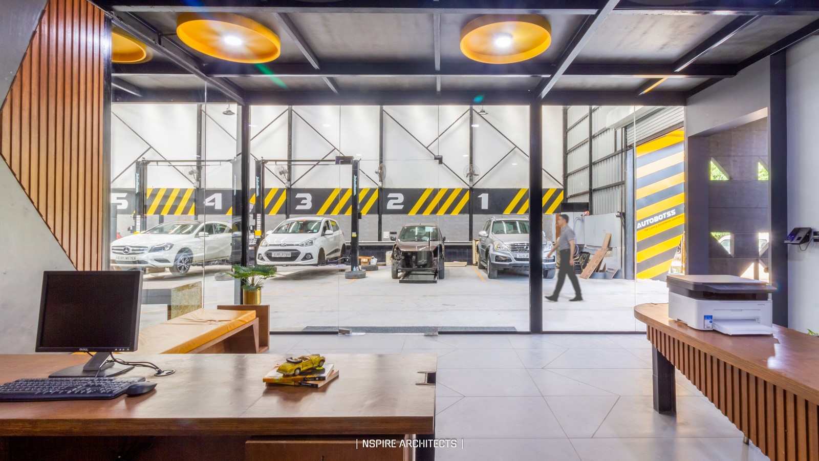 Car Workshop Autobotss by Nspire Architects - RTF | Rethinking The Future