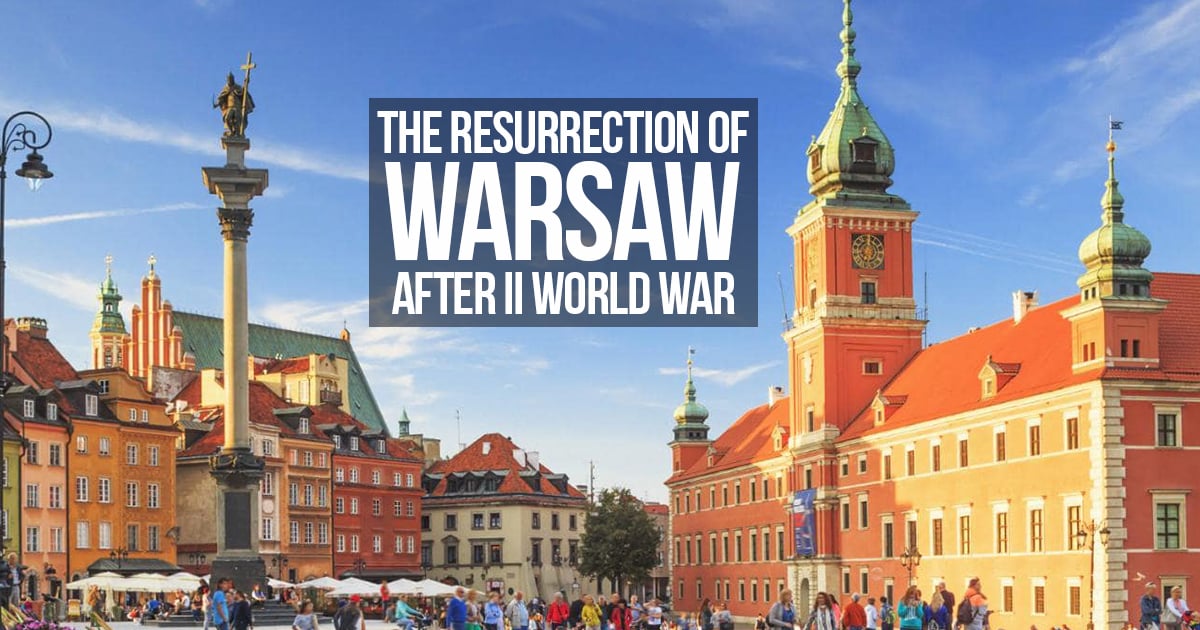 Warsaw After Ww2 In Google Earth