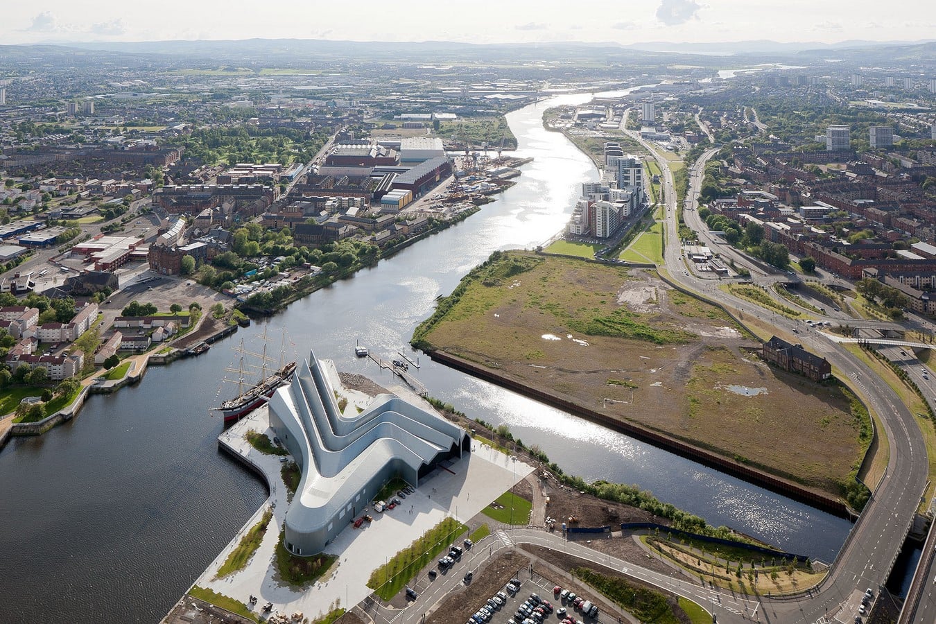 Glasgow Riverside Museum Bridge