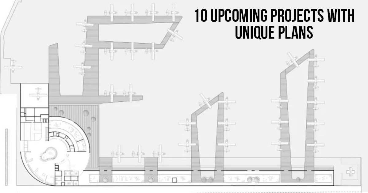 10 upcoming projects with a unique plans - RTF
