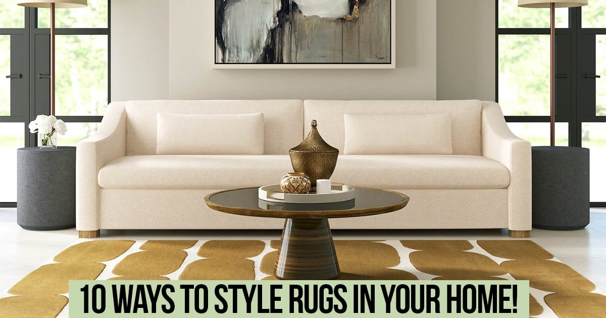 10 Ways to style rugs in your home! - RTF | Rethinking The Future