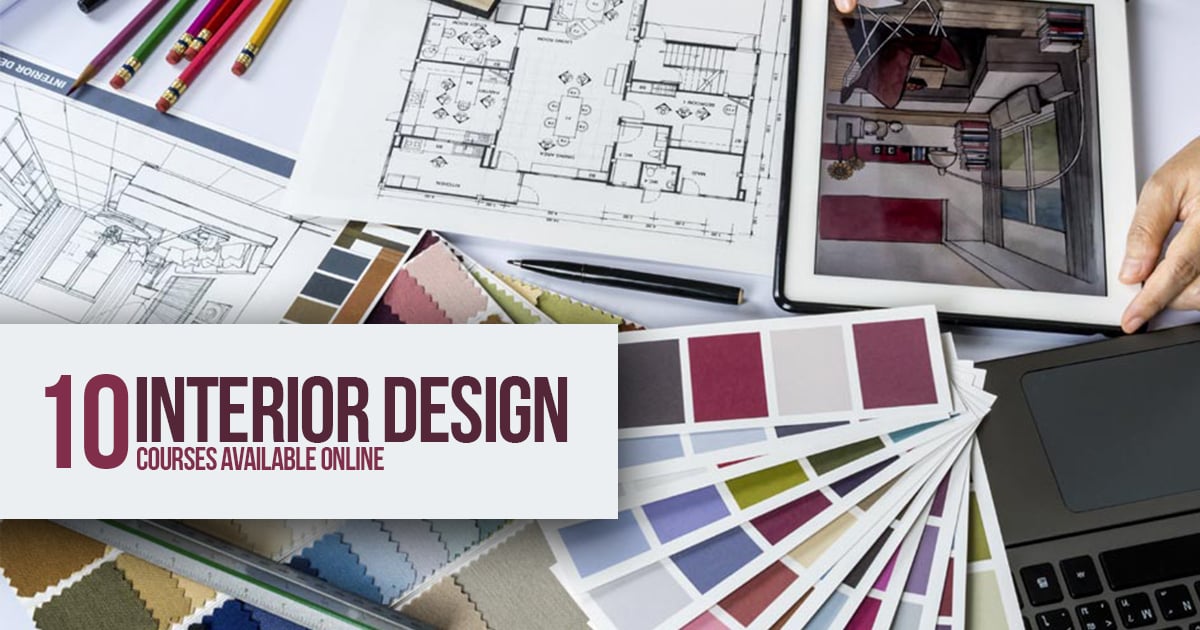 10 Interior Design courses available online - RTF
