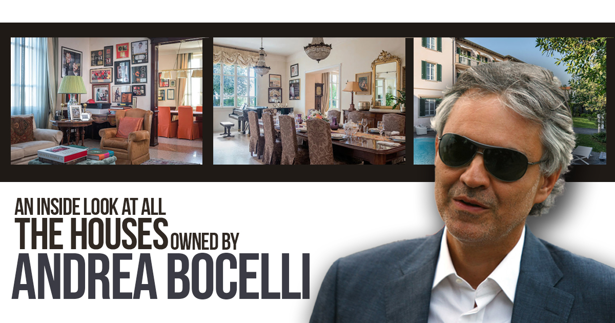 An inside look at all the houses owned by Andrea Bocelli - RTF ...