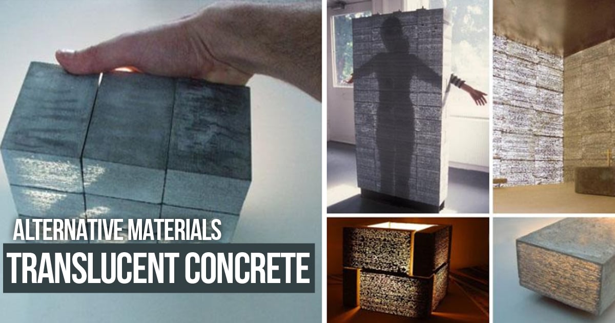 Alternative Materials: Translucent Concrete - RTF | Rethinking The Future