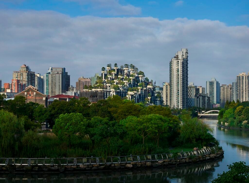 1,000 Trees shopping centre in Shanghai unveiled by Thomas Heatherwick ...
