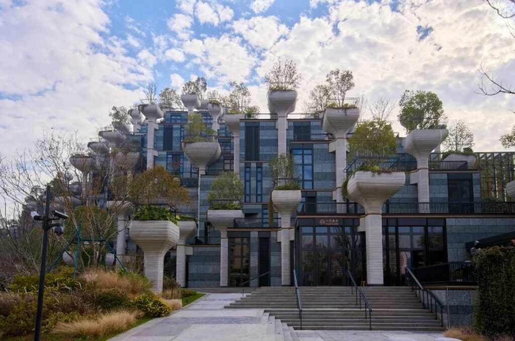 1,000 Trees shopping centre in Shanghai unveiled by Thomas Heatherwick ...