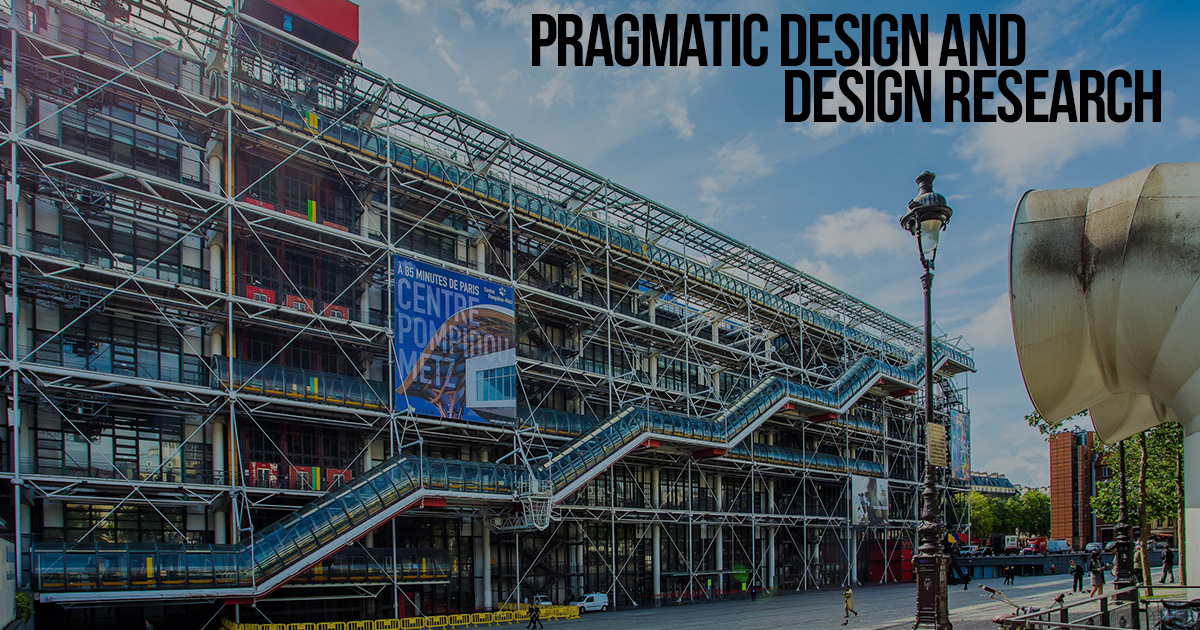 Pragmatic design and design research - RTF | Rethinking The Future