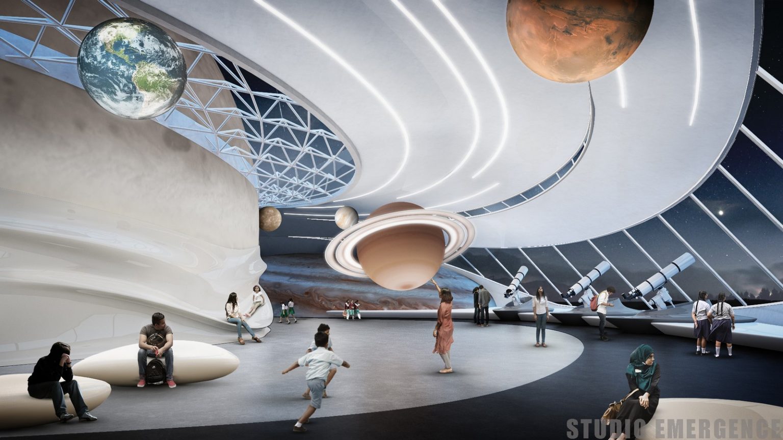 Hybrid Planetarium By Studio Emergence - RTF | Rethinking The Future
