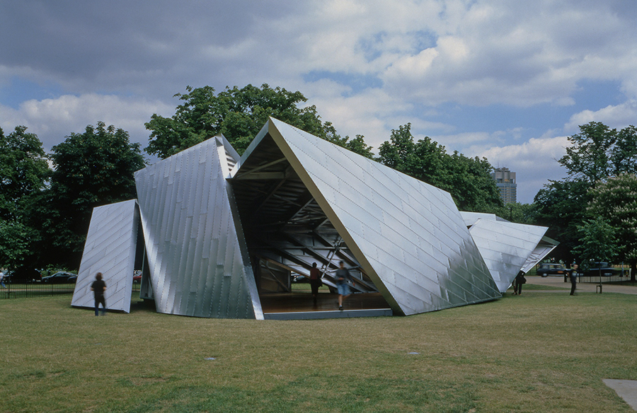 Serpentine Gallery Pavilion by Daniel Libeskind: A Dynamic Sequence ...