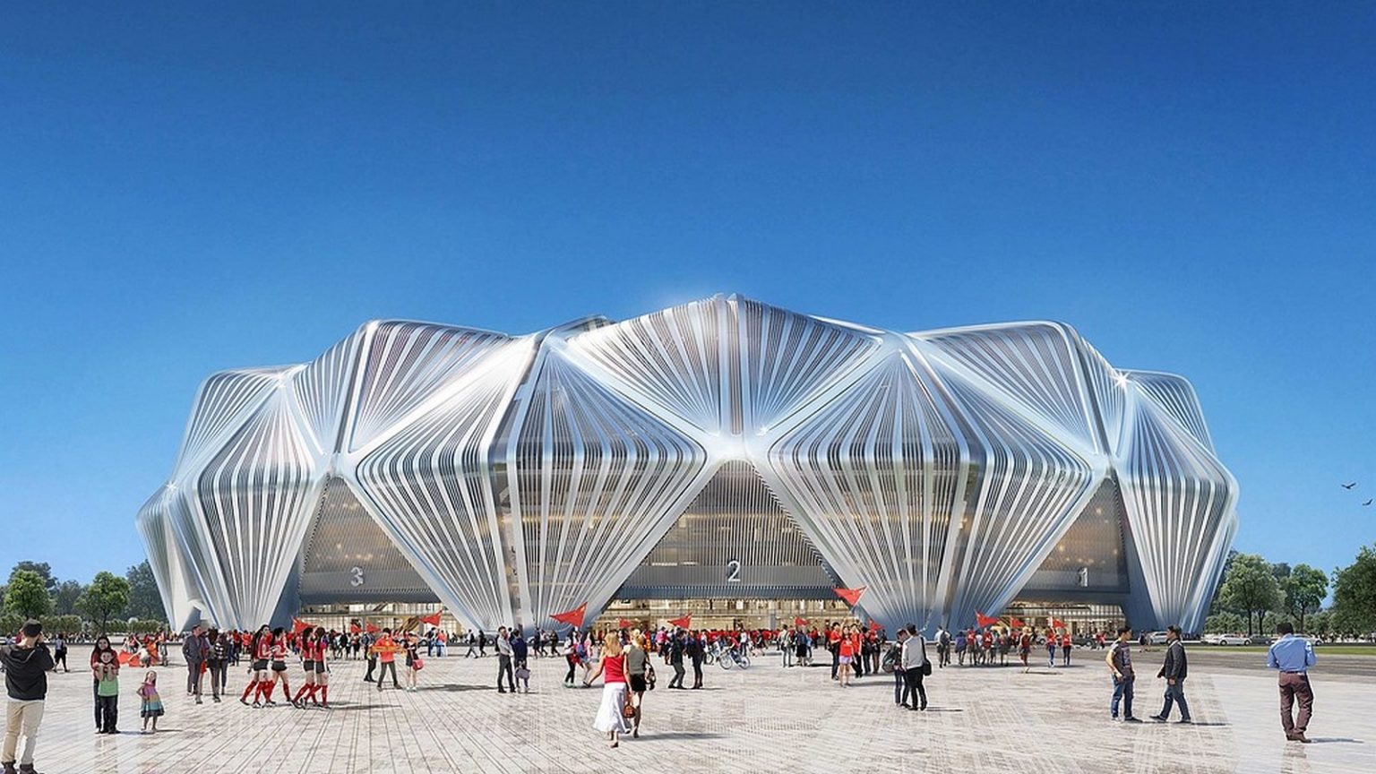 Guangzhou Football Stadium by Gensler: Iconic Landmark for Guangzhou’s ...