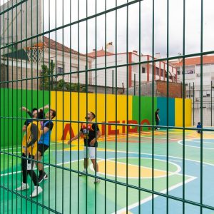 Amieiro basketball Court By dbA. arquitectura - RTF | Rethinking The Future