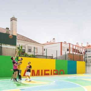 Amieiro basketball Court By dbA. arquitectura - RTF | Rethinking The Future