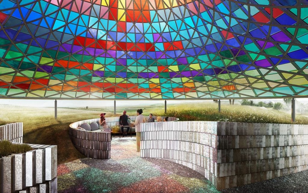 Studio Other Spaces unveils Wine Tasting Pavilion In California