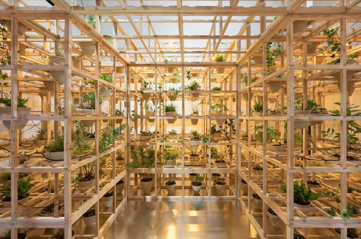 Audrey Irmas Pavilion With Trapezoidal Form That Respects Its ...