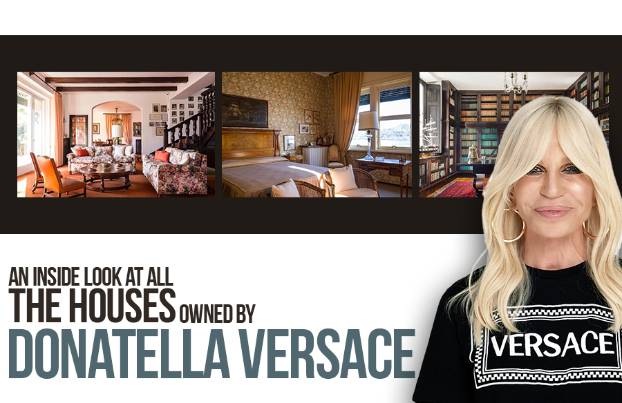 An inside look at the houses owned by Donatella Versace - RTF