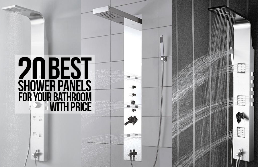 20 Best Shower Panels for your bathroom - RTF