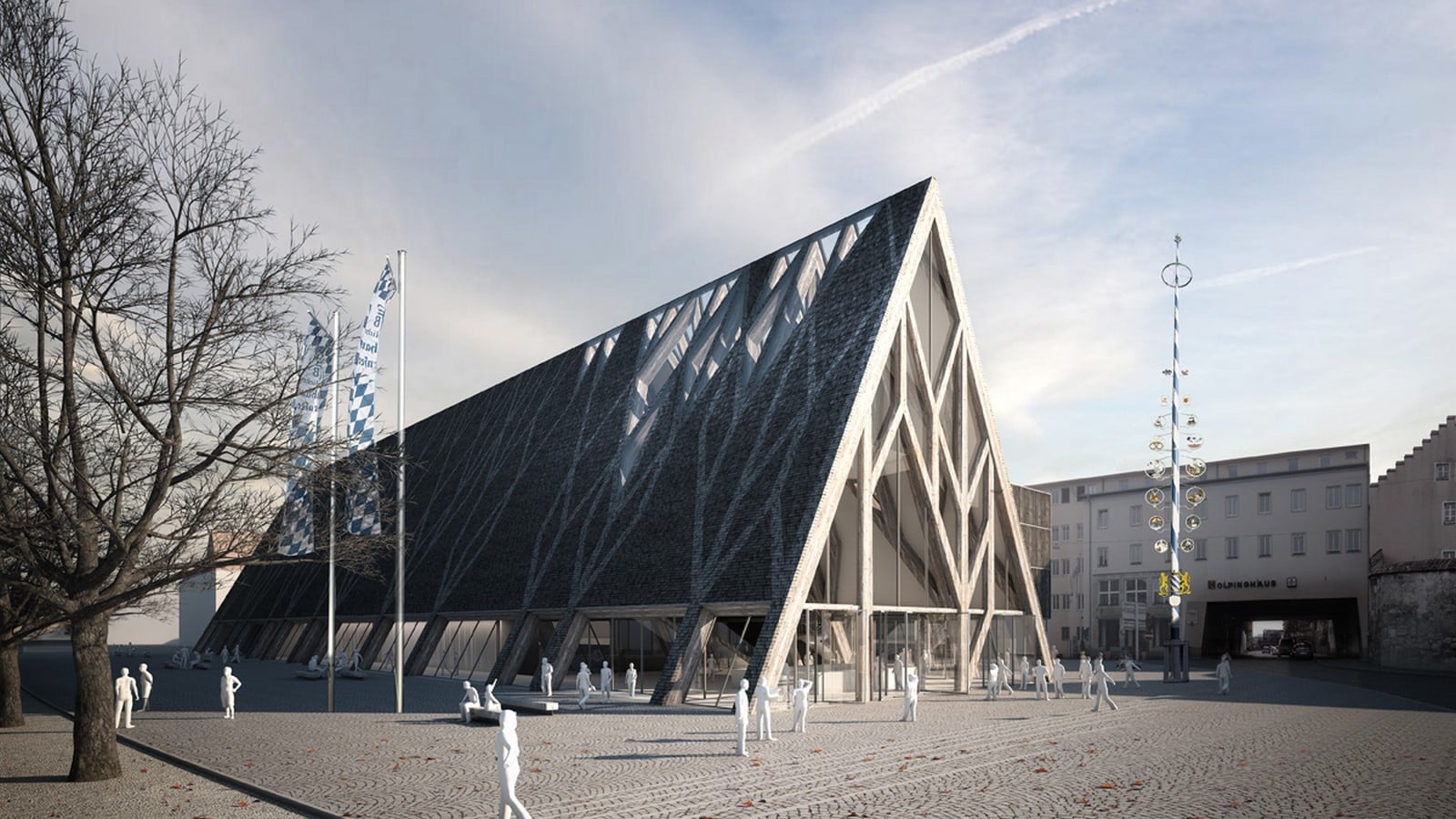 New Bavarian History Museum. Regendburg by Carlo Berarducci Architect ...