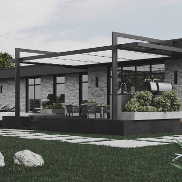 Silver Gray Private House by IK-architects - RTF | Rethinking The Future