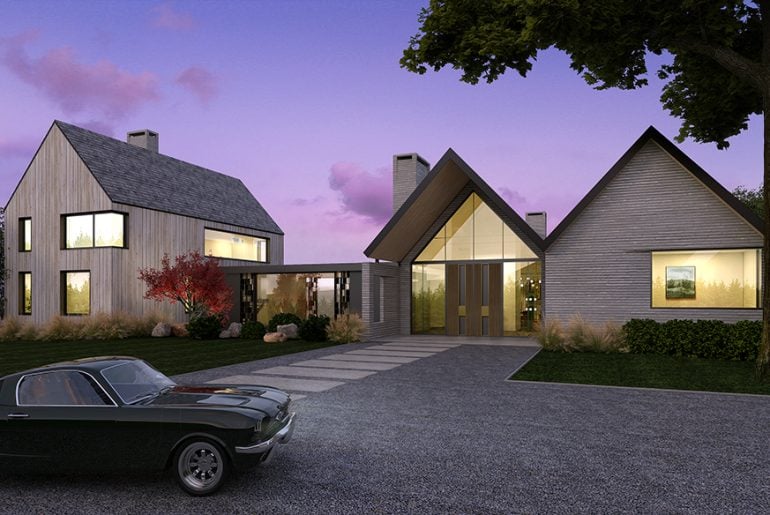 Hudson Valley Hilltop Estate by VMAD (VM Architecture and Design) - RTF ...