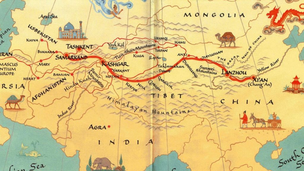 An overview of The Silk Road- The ancient communication route of the ...