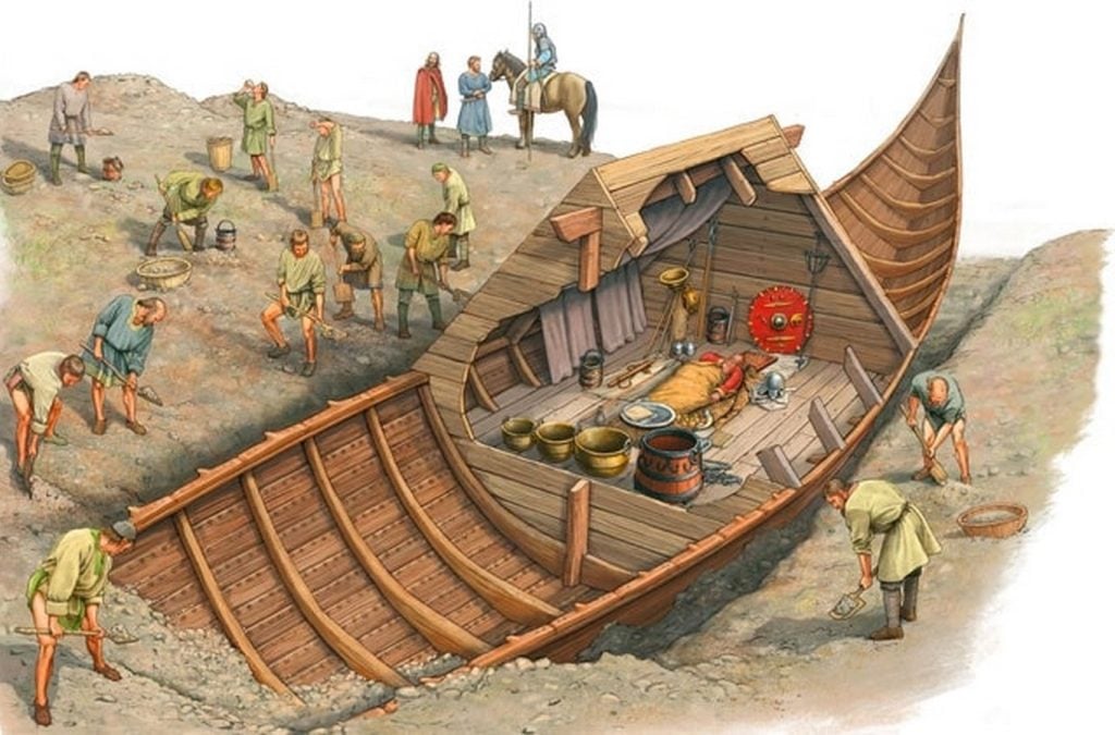 An overview of Sutton Hoo- Archaelogical site - RTF