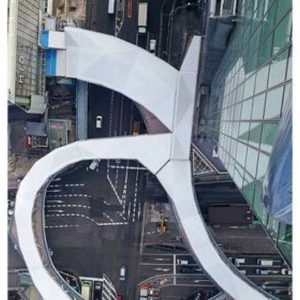 The Abeno Pedestrian Bridge by Showa Sekkei - RTF | Rethinking The Future