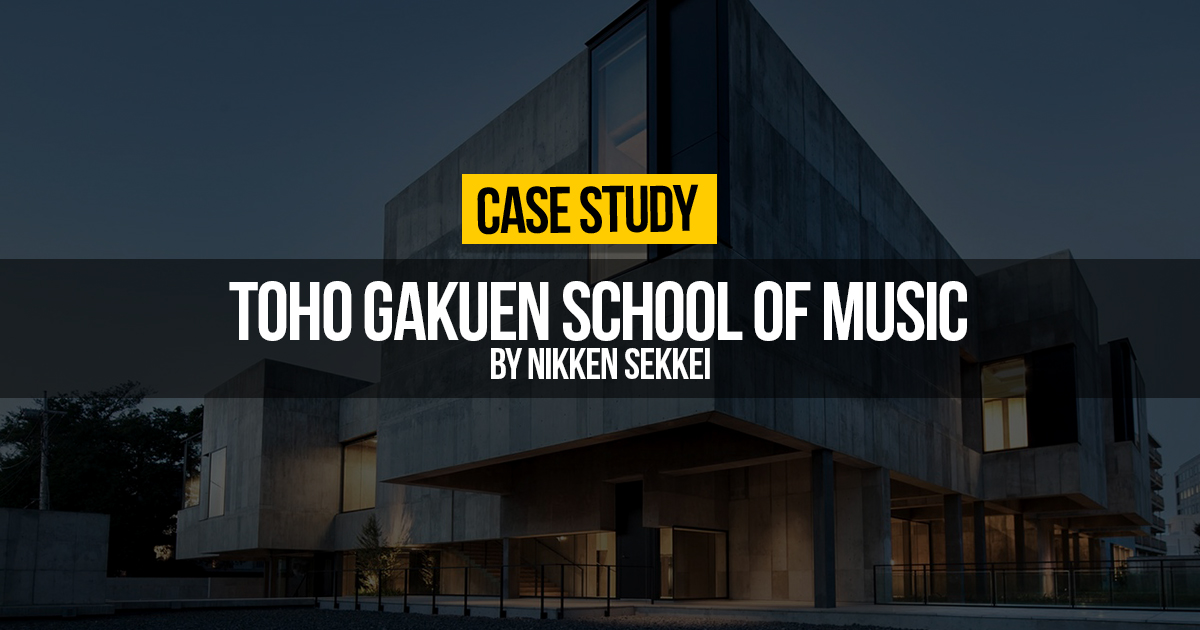 Toho Gakuen School of Music by Nikken Sekkei - RTF | Rethinking The Future