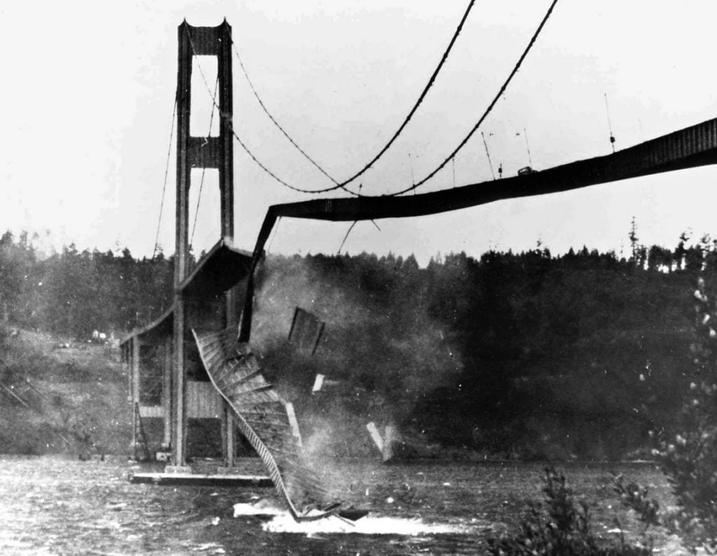 Structural failure: Tacoma Narrows Bridge - RTF