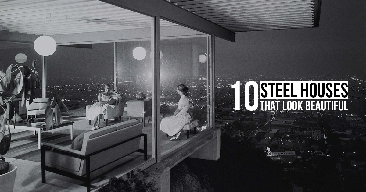 10 Steel Houses that look Beautiful - RTF | Rethinking The Future