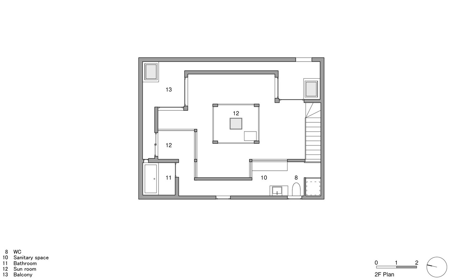 House with Light Void by FujiwaraMuro Architects - RTF | Rethinking The ...
