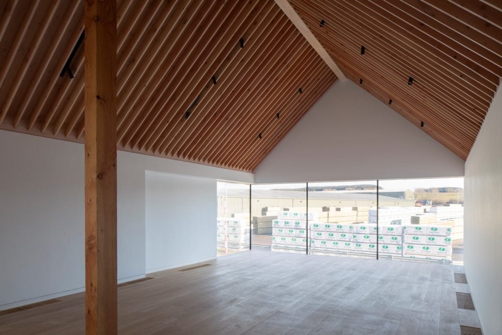 Lockerbie Sawmill Office by Konishi Gaffney Architects - RTF ...