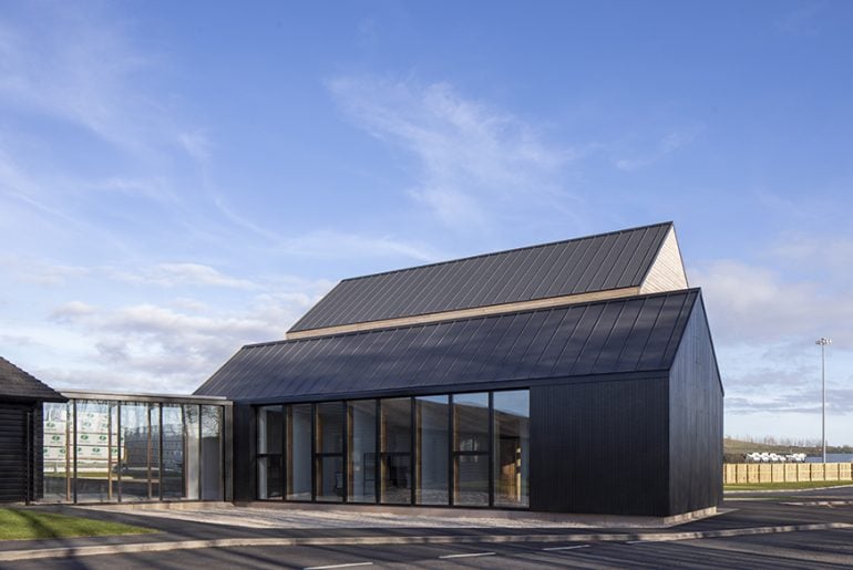 Lockerbie Sawmill Office by Konishi Gaffney Architects - RTF ...
