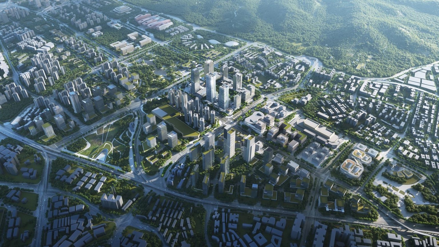 Designs for New Twin Towers and Mixed-Use Complex in Guangzhou unveiled ...