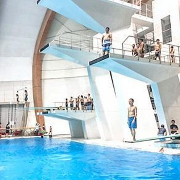 Shizuoka Prefectural Fuji Swimming Pools by Showa Sekkei - RTF