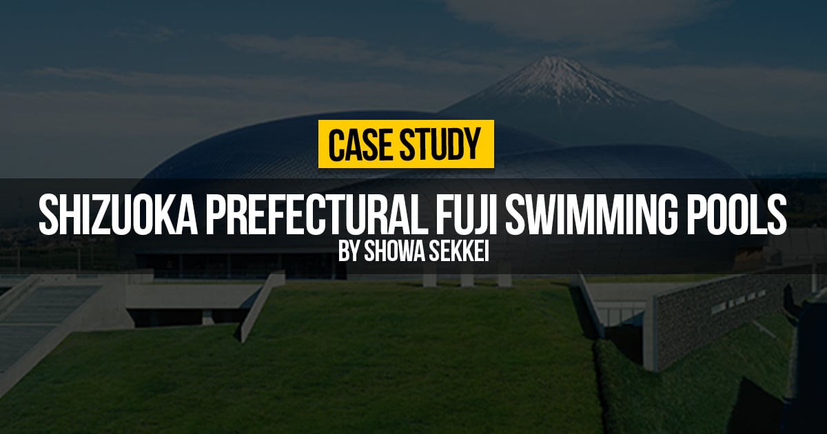 Shizuoka Prefectural Fuji Swimming Pools by Showa Sekkei - RTF